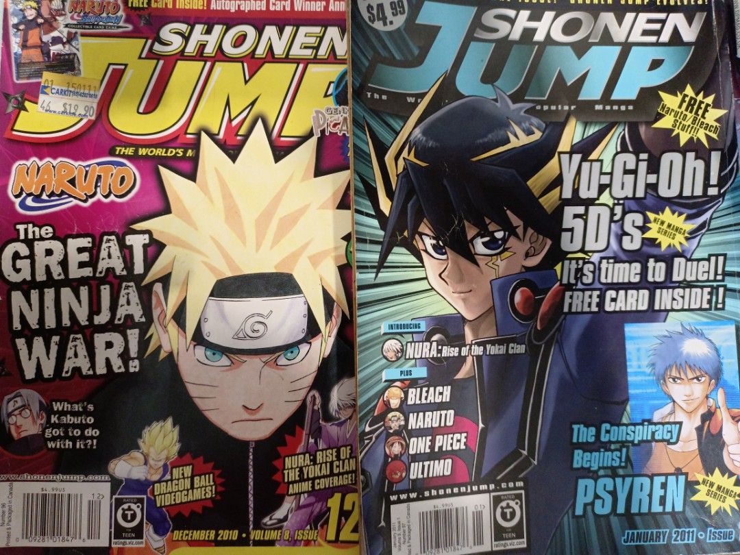Shonen Jump Magazine Comic, Hobbies & Toys, Books & Magazines ...