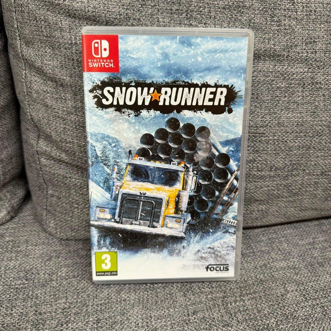 Snowrunner switch game, Video Gaming, Video Games, Nintendo on Carousell