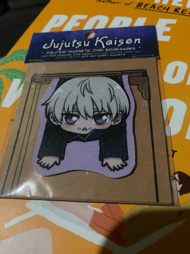 Toge Inumaki (JUJUTSU KAISEN) magnetic bookmark, Hobbies & Toys, Books ...