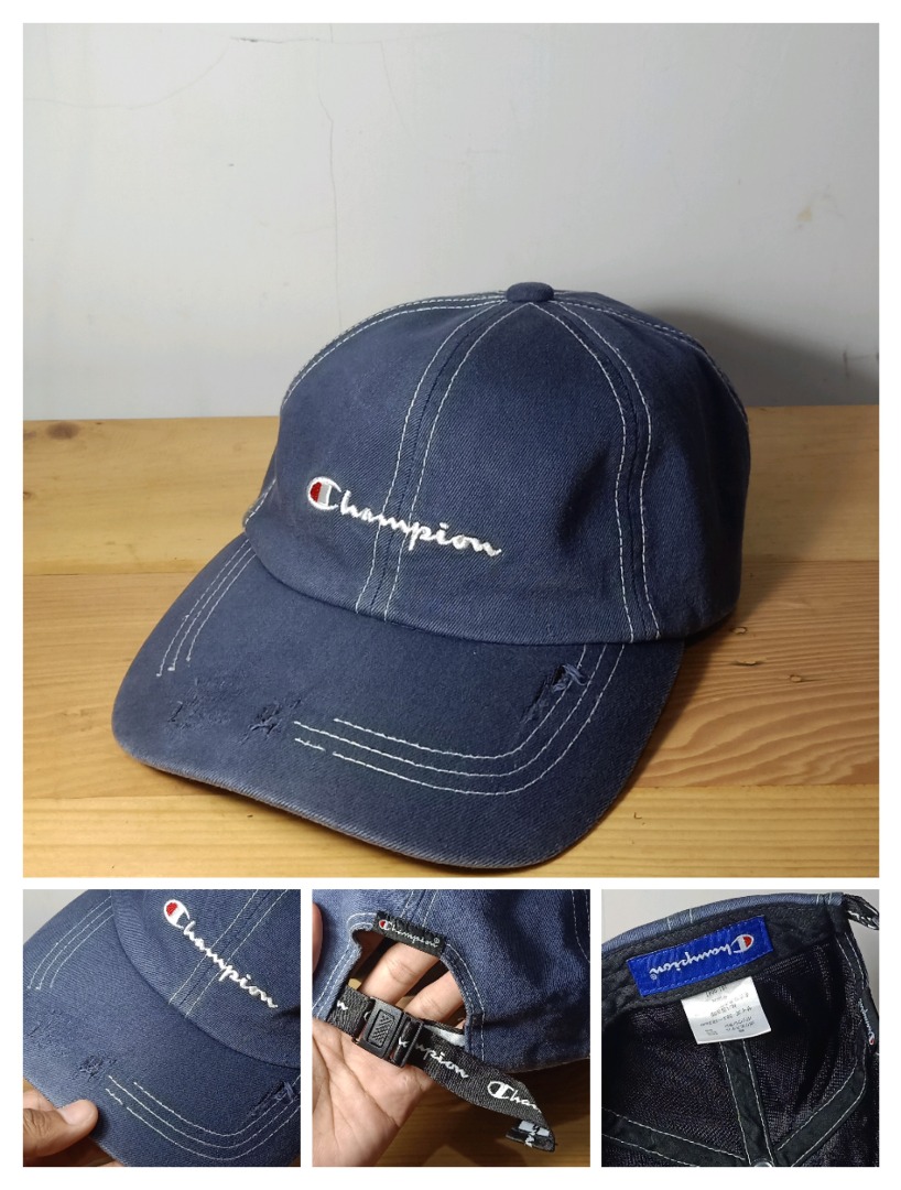 Topi Champion Strap Logo Center Japan Original Second Bekas Preloved ...