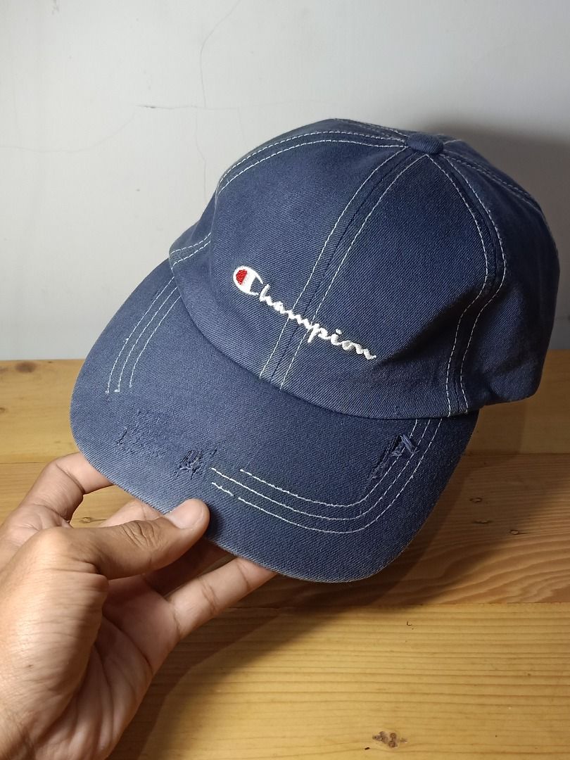 Topi Champion Strap Logo Center Japan Original Second Bekas Preloved ...