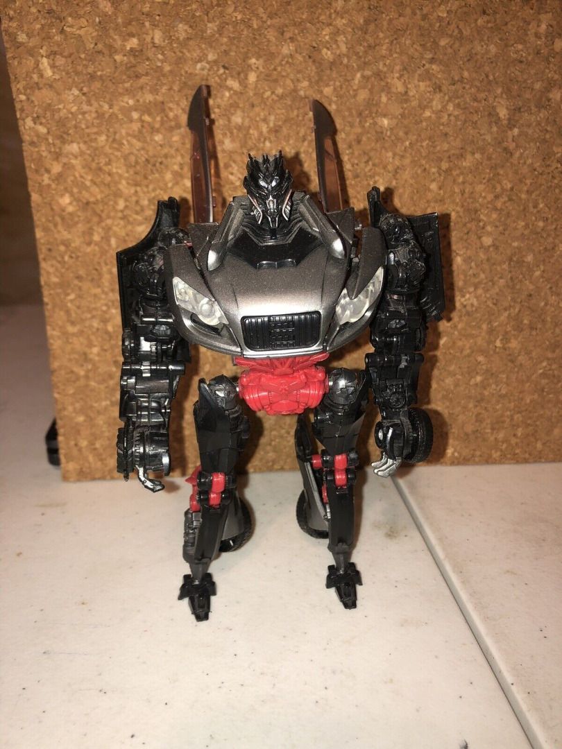 Transformers Audi R8 Sideways Decepticon Deluxe Class Action Figure ...