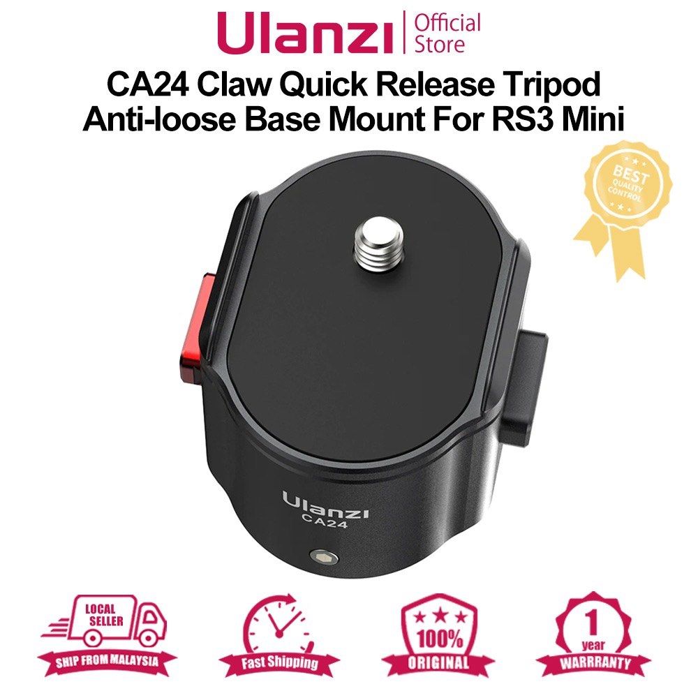 Ulanzi CA24 Claw Quick Release Tripod Anti-loose Base Mount for DJI RS3 ...
