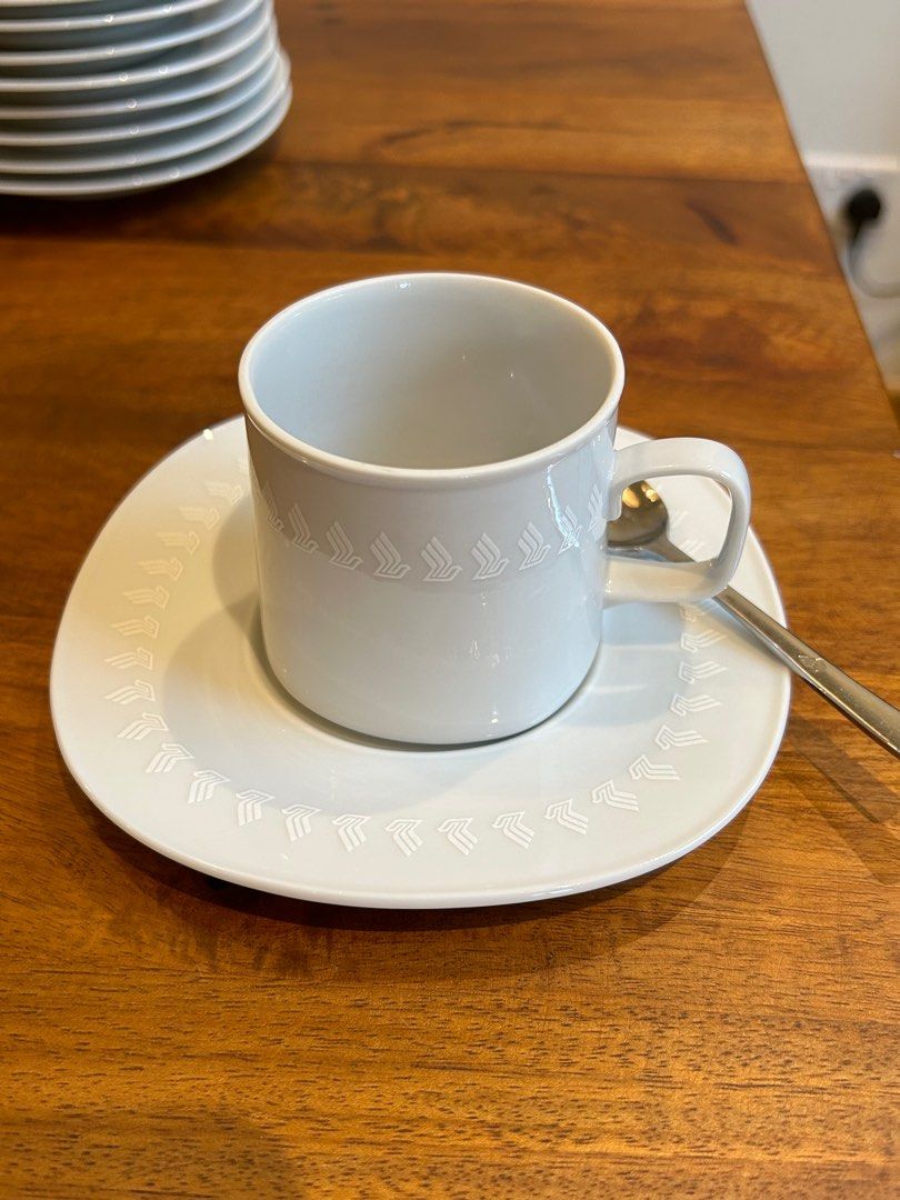 Vintage 8pc Singapore Airlines tea set (Sango china from Japan ...