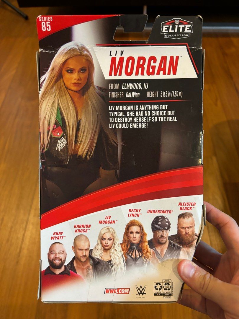 WWE Elite Liv Morgan, Hobbies & Toys, Toys & Games on Carousell