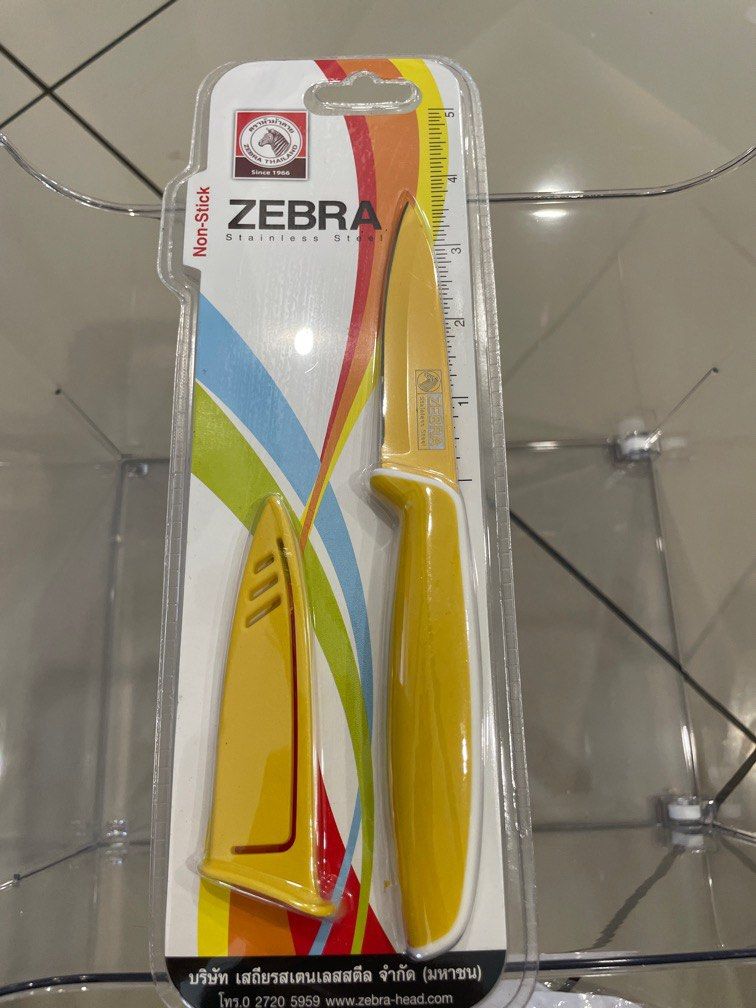 Zebra Fruit Knife, Furniture & Home Living, Kitchenware & Tableware ...