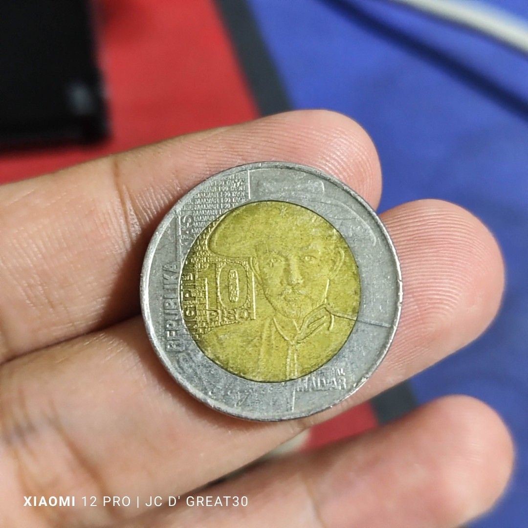 10 Peso Commemorative Coin, Hobbies & Toys, Memorabilia & Collectibles ...