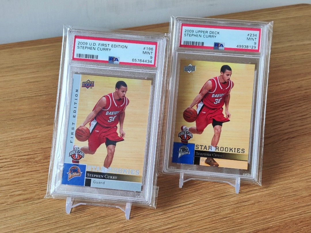 Stephen Curry Rookie RC PSA 9 Warriors 金州 勇士 Upper Deck Panini Instant ...