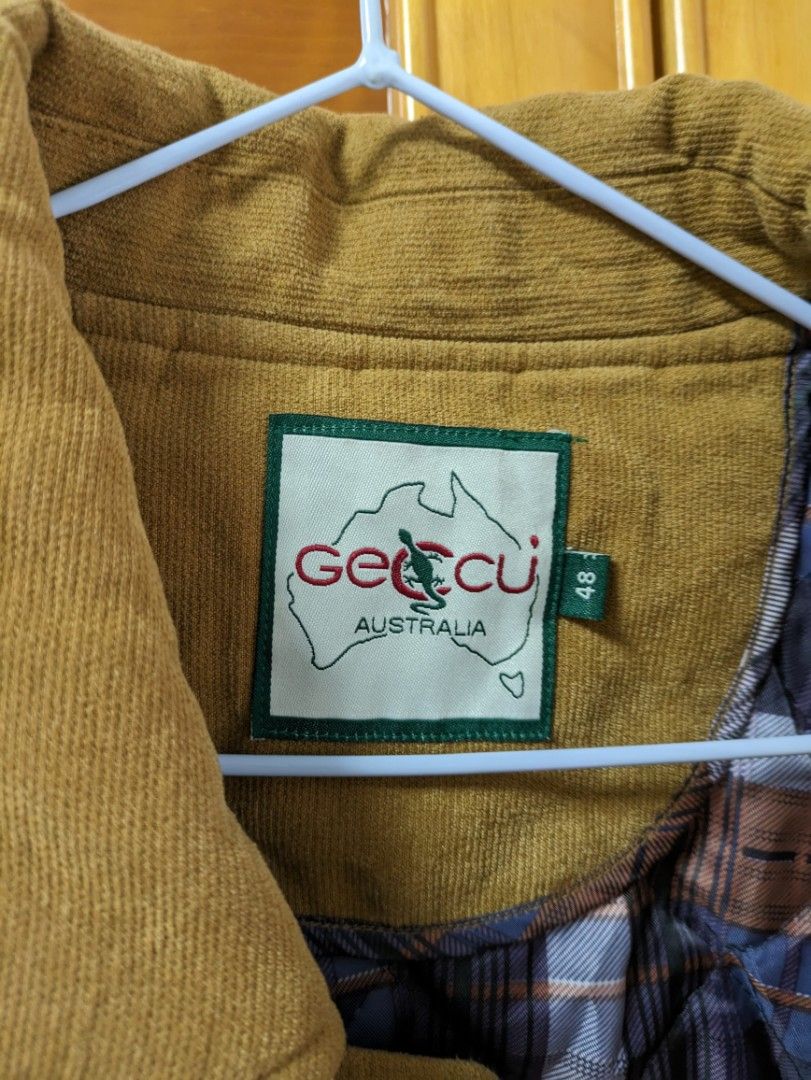 澳洲古著 Geccu 教練外套/夾克, 名牌精品, 精品服飾在旋轉拍賣
