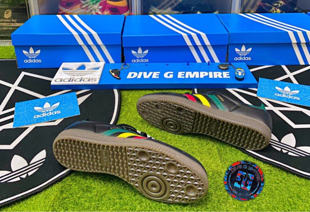 ADIDAS SAMBA OG RASTA SHOES, Men's Fashion, Footwear, Sneakers on Carousell