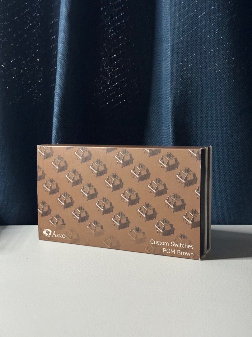 Akko POM Brown Custom Switches, Computers & Tech, Parts & Accessories ...