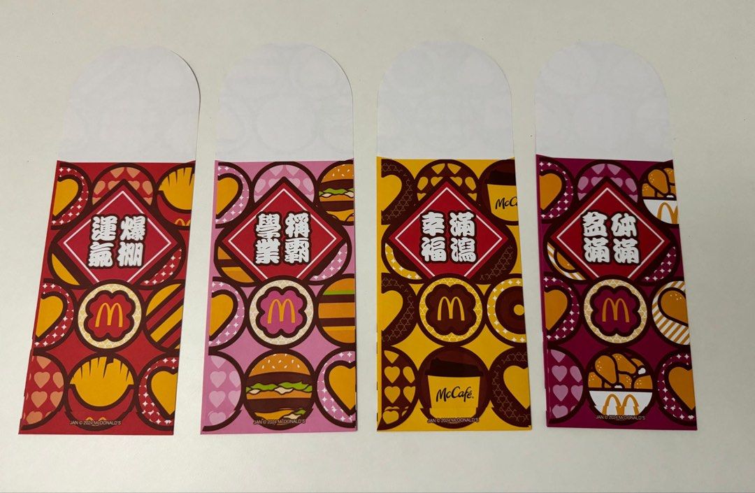 Angpow McDonald 2024, Hobbies & Toys, Stationery & Craft, Other ...