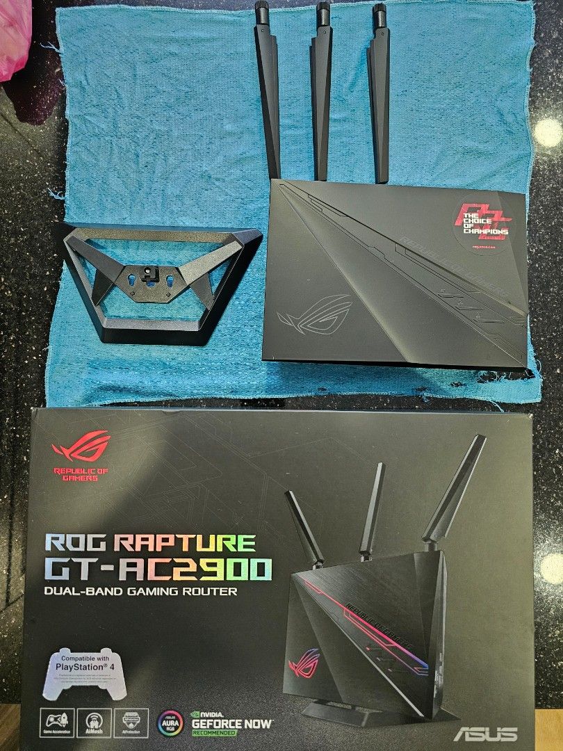 Asus ROG Rapture AC-2900 Gaming Router, Computers & Tech, Parts ...