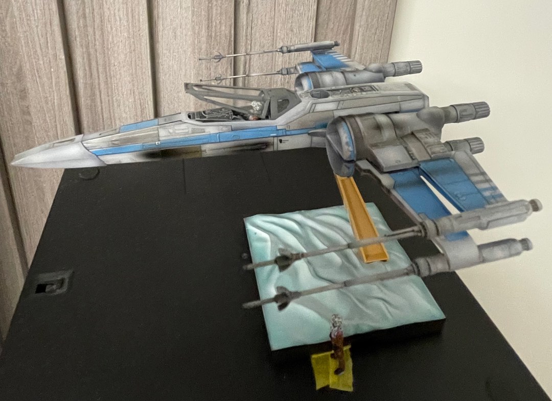 Bandai 1/72 Star Wars the first order the x-wing model 星球大戰戰機模型成品, 興趣及 ...