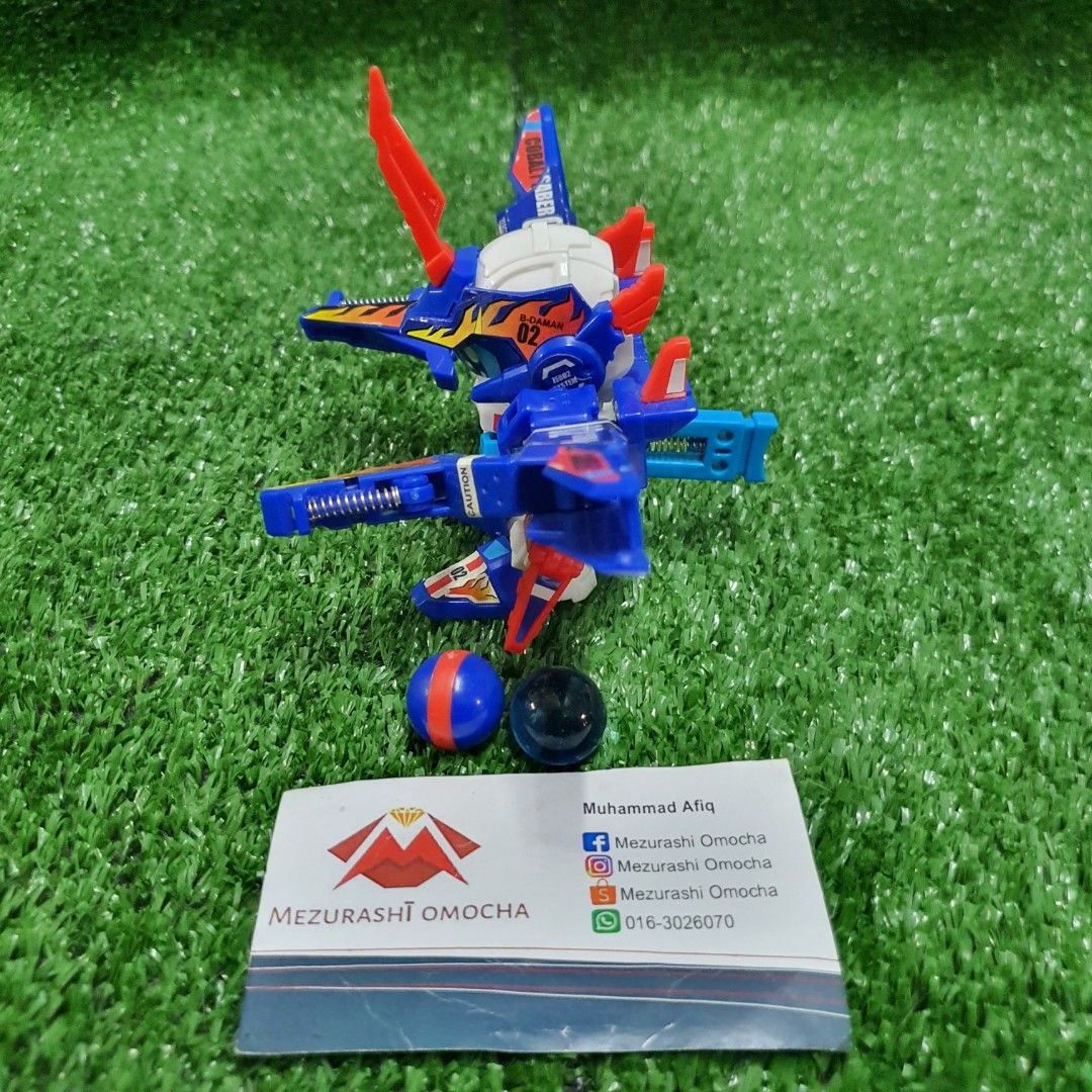 Battle B-Daman Cobalt Saber Fire - Takara, Hobbies & Toys, Toys & Games ...