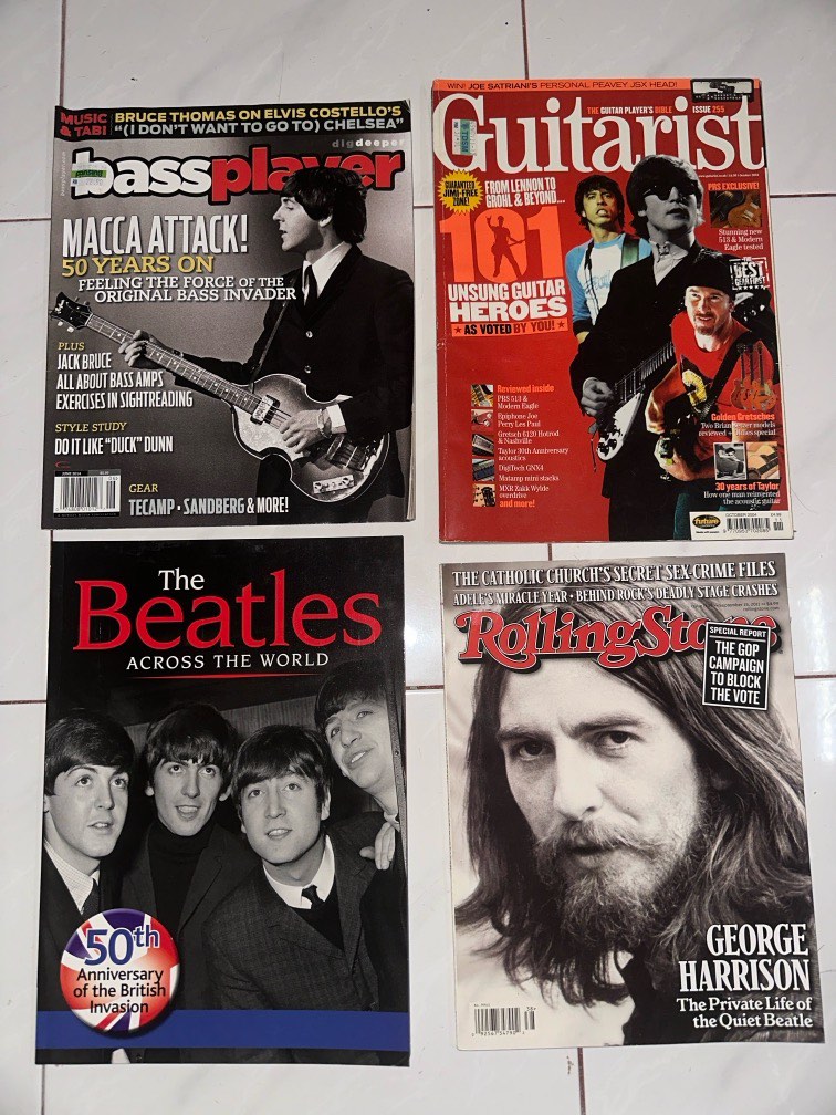 Beatles Mags, Hobbies & Toys, Books & Magazines, Magazines on Carousell