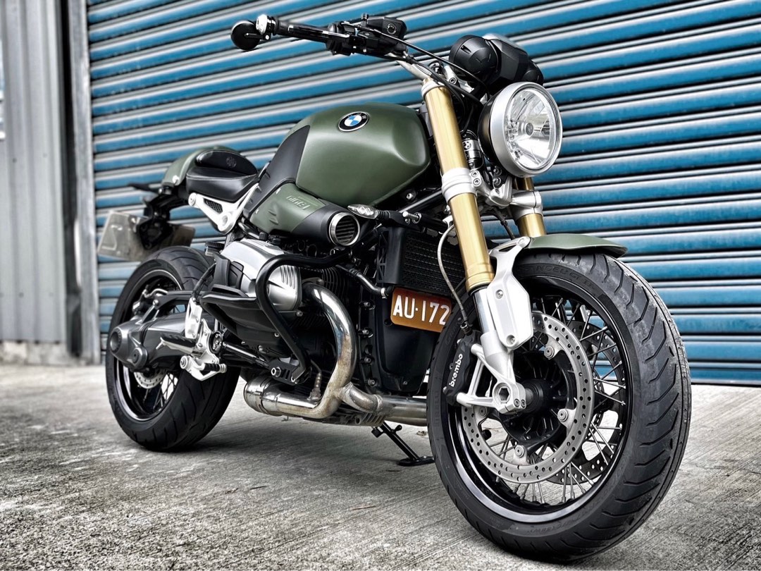 BMW R NINE T視覺改裝 Ohlins後避震 加溫手把 無摔車無事故 小資族二手重機買賣, 機車, 重機在旋轉拍賣
