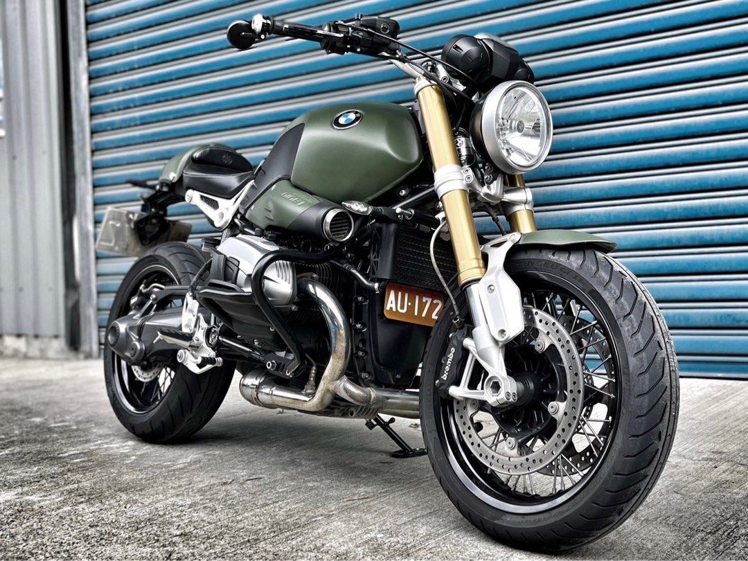 BMW R NINE T視覺改裝 Ohlins後避震 加溫手把 無摔車無事故 小資族二手重機買賣, 機車, 重機在旋轉拍賣