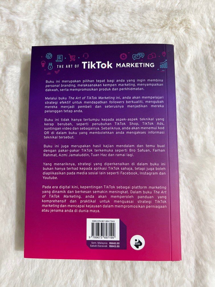 BOOK: THE ART OF TIKTOK MARKETING BY ALI IMRAN HAIZAD MOHD FIRDAUS ...