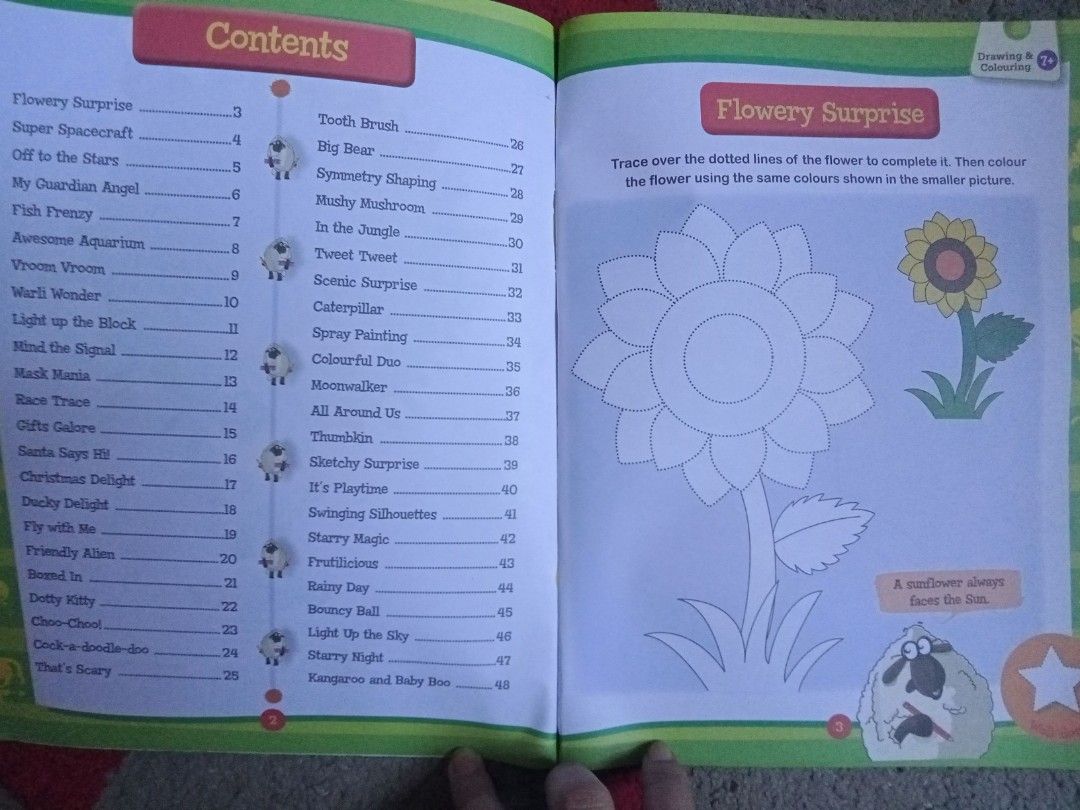 Brand new drawing and coloring activity book, Hobbies & Toys, Books ...