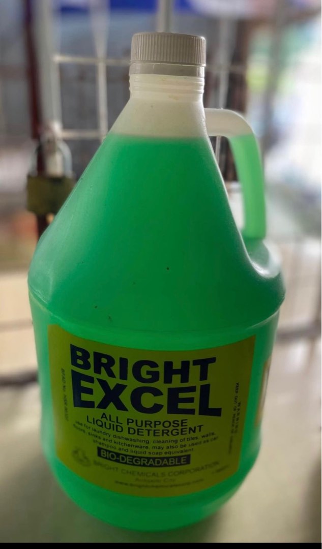 Bright Excel All Purpose Detergent, Furniture & Home Living, Cleaning ...