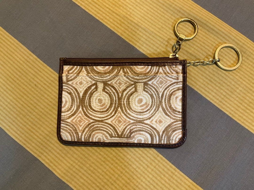 Preowned Vintage Like New Condition Coach Audrey OP ART Signature Card ...