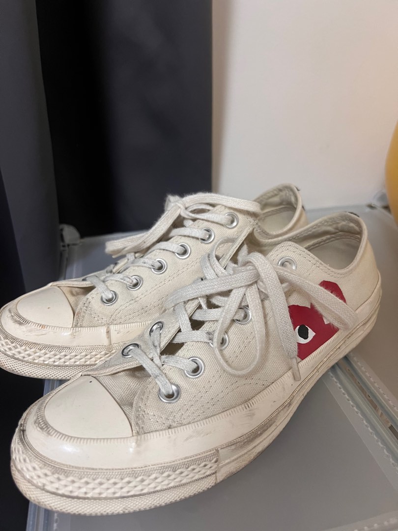 CDG (Beige), Women's Fashion, Footwear, Sneakers on Carousell