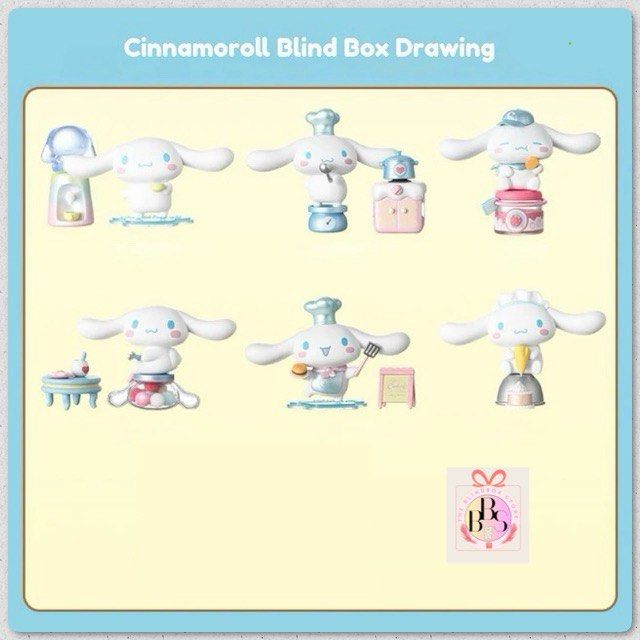 Cinnamoroll Cute Chef Series Blind Box, Hobbies & Toys, Toys & Games on ...
