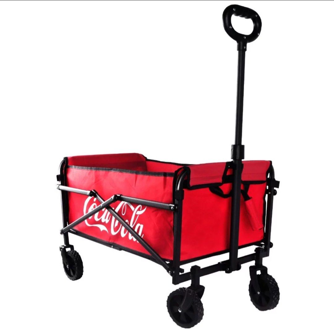 Coca Cola Foldable Trolley, Babies & Kids, Going Out, Strollers on ...