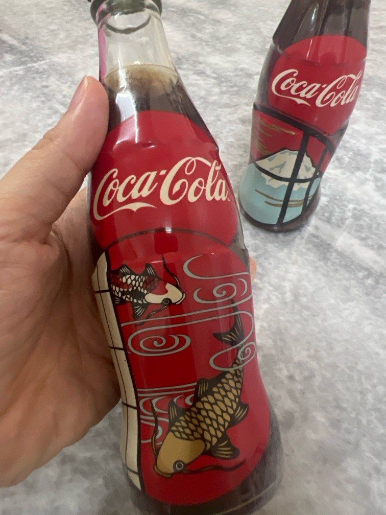 Coca Cola Japan Koi Fish & Mount Fuji 100 Years, Hobbies & Toys ...