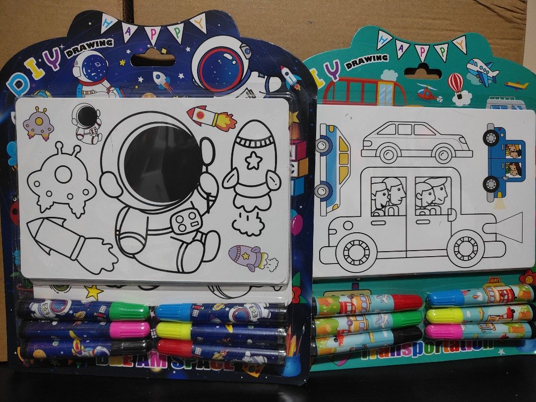 Coloring Board, Hobbies & Toys, Stationery & Craft, Art & Prints on ...