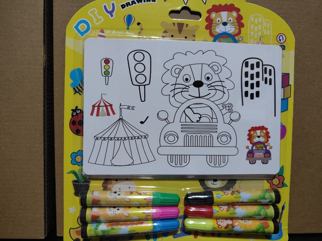 Coloring Board, Hobbies & Toys, Stationery & Craft, Art & Prints on ...