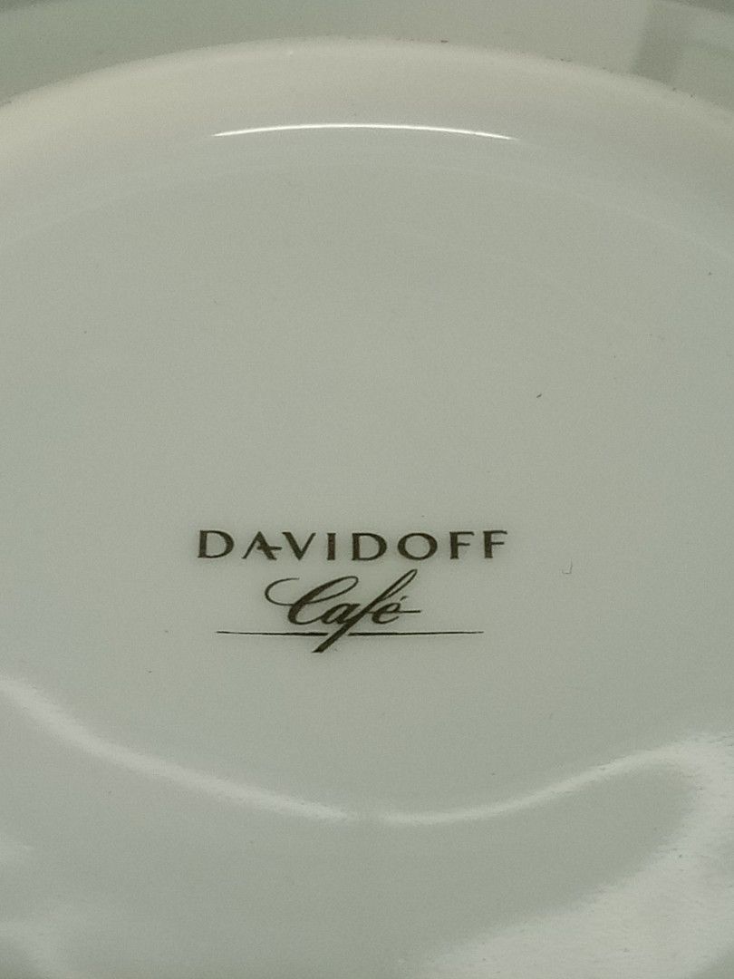 Davidoff Expresso cups and saucers., Luxury, Accessories on Carousell