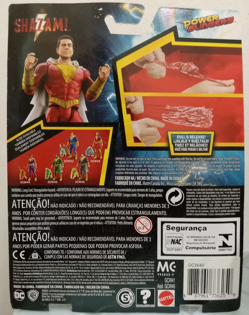 DC SHAZAM 6 INCH, Hobbies & Toys, Toys & Games on Carousell