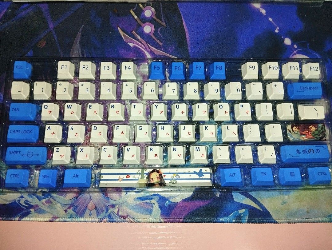 Demon Slayer Nezuko, PBT Keycaps, Computers & Tech, Parts & Accessories ...