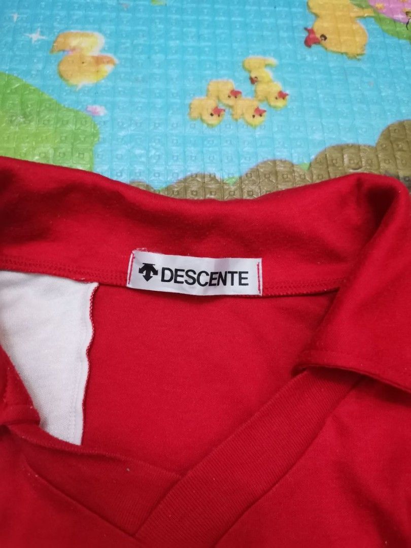 Descente vintage jersi, Men's Fashion, Tops & Sets, Tshirts & Polo Shirts on Carousell