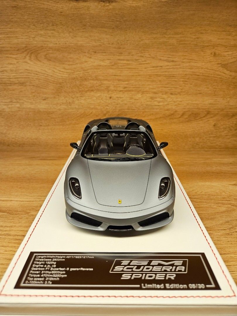 Dino Model 1:18 Ferrari 16M Scuderia Opaco Grigio, Hobbies & Toys, Toys & Games on Carousell