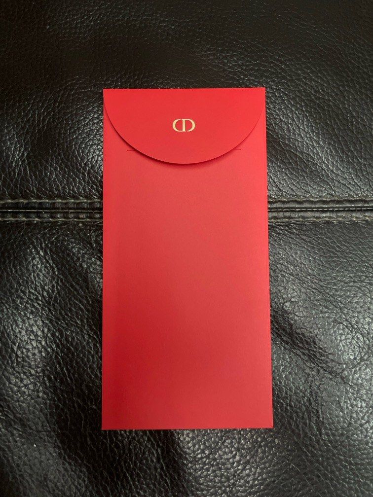 Dior 2024 Red Angpau Packet, Hobbies & Toys, Stationery & Craft, Art ...