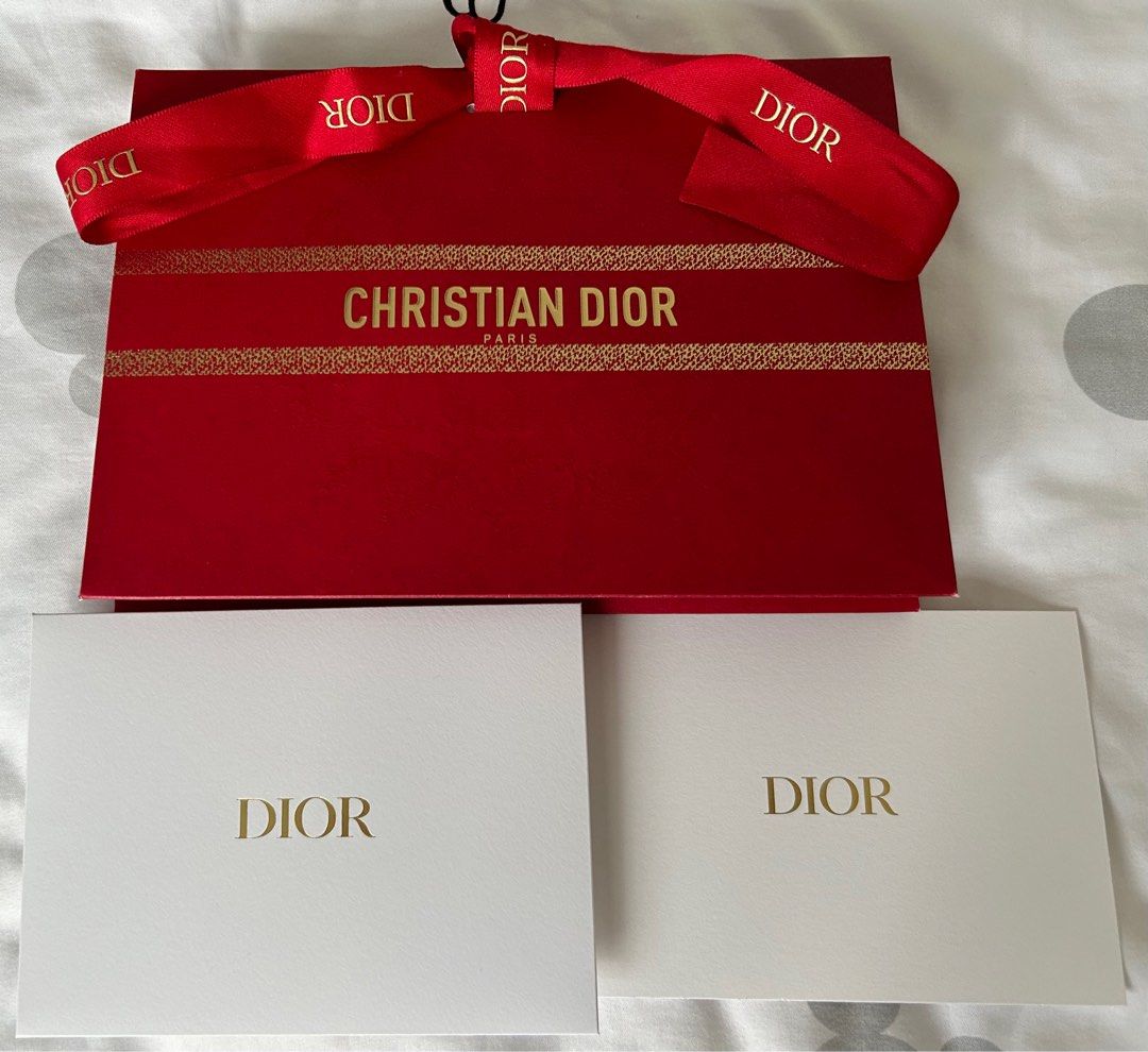 Dior CNY 2024 gift wrap, Hobbies & Toys, Stationery & Craft, Stationery ...