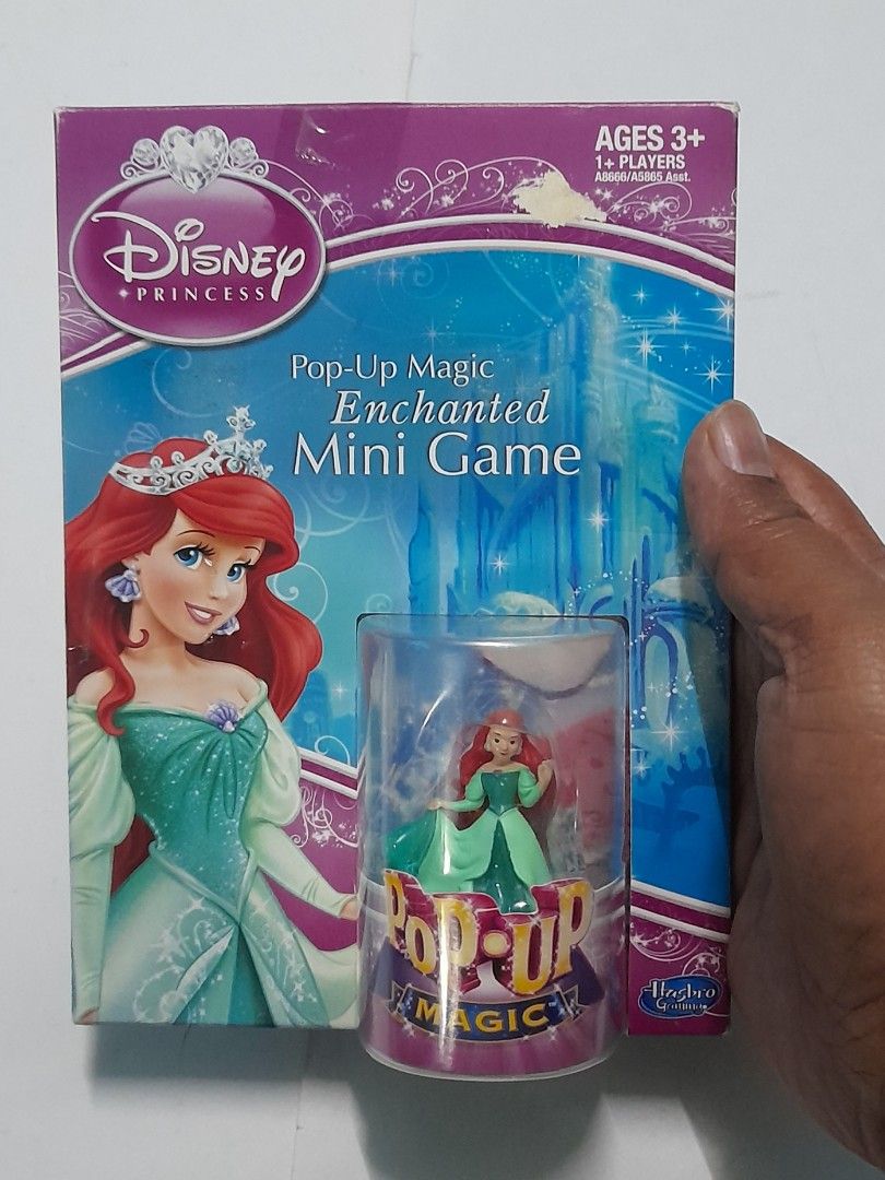 Disney Princess Pop Up Magic Enhanted Mini Game - Set A, Hobbies & Toys ...