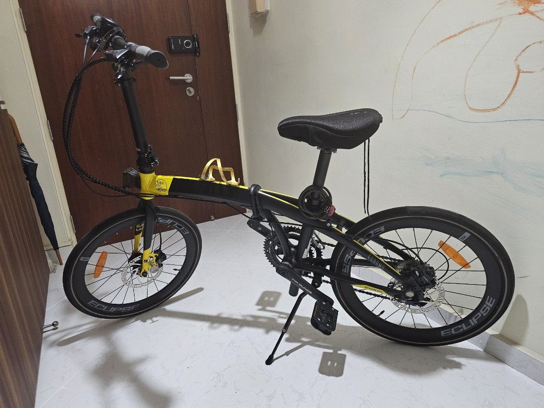 Element Ecosmo Z9 Foldable Bike (20 inch), Sports Equipment, Bicycles ...