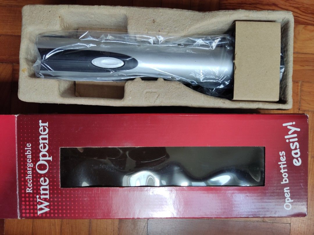 Eletric wine opener new, Furniture & Home Living, Kitchenware ...