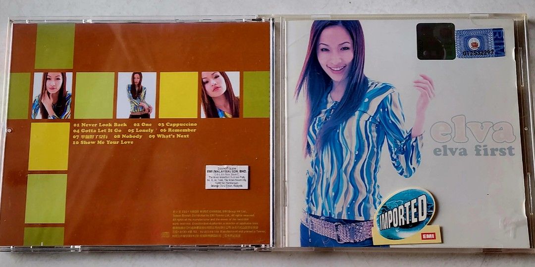 Elva Hsiao ~ Elva First ( PRINTED IN MALAYSIA ) CD, Hobbies & Toys, Music & Media, CDs & DVDs on ...