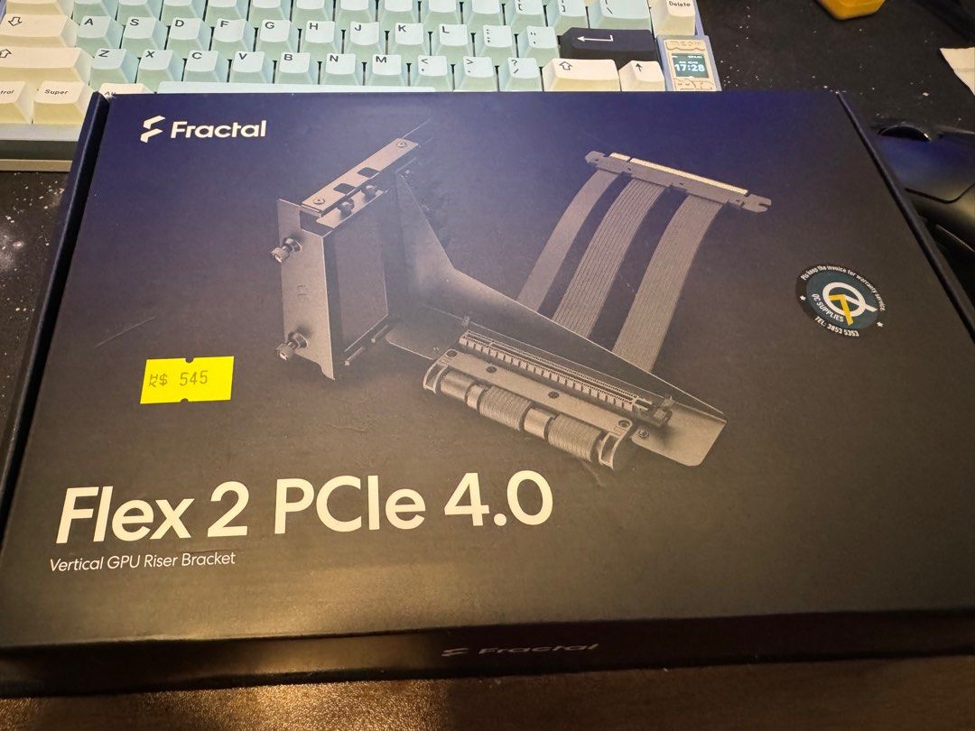 Fractal flex 2 pcie 4.0 vertical gpu riser kit, 電腦＆科技, 電腦周邊及配件, 其他 ...