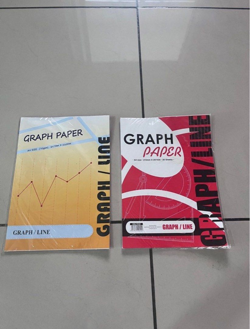 Graph Paper, Hobbies & Toys, Books & Magazines, Assessment Books on ...