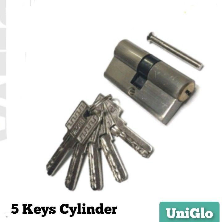 HDB Gate Lock Mortise /Key cylinder, Furniture & Home Living, Security ...