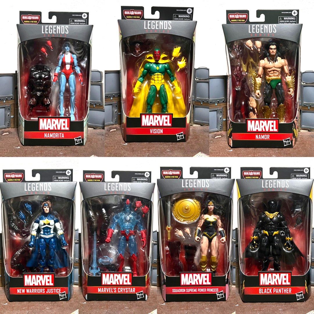 [In hand - Singles left] Hasbro Marvel Legends The Void: Power Princess ...