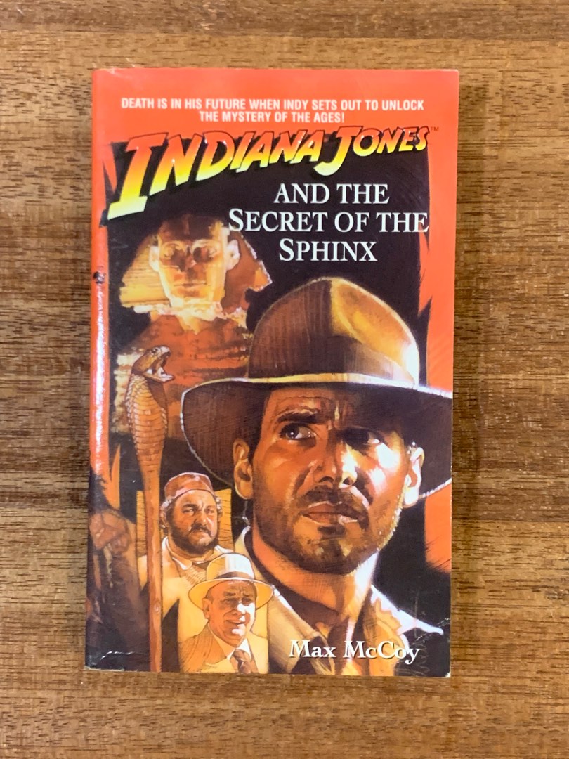 INDIANA JONES ; AND THE SECRET OF THE SPHINX book by Max McCoy, Hobbies ...