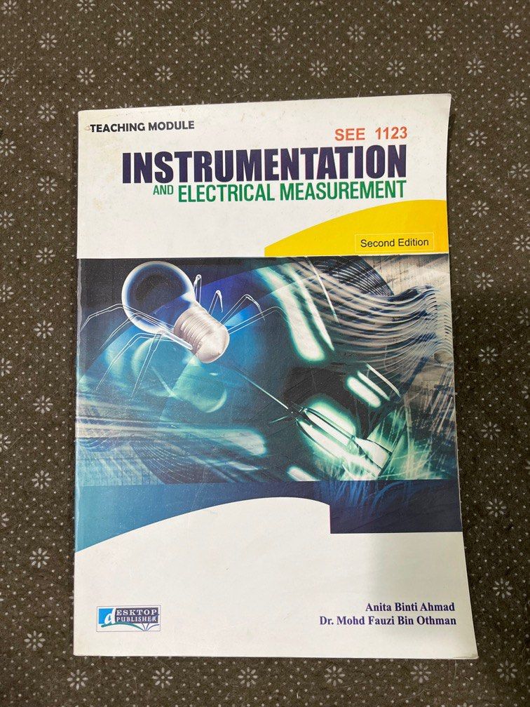 Instrumentation And Electrical Measurement, Hobbies & Toys, Books ...