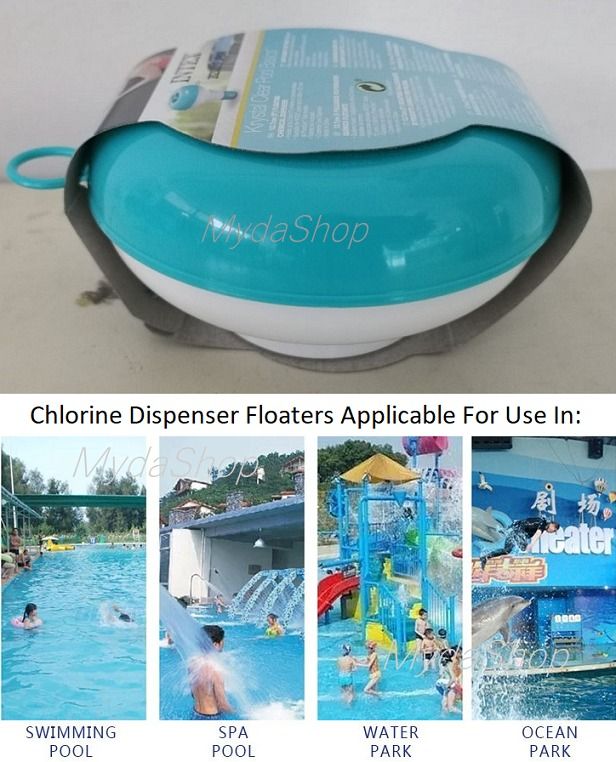 INTEX 5 Inch Chlorine Floating Dispenser Swimming Pool. Bekas Klorin ...